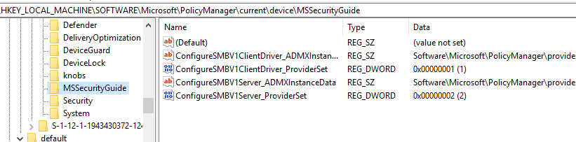 How to disable SMBv1 with Intune [deep dive analysis] – Modern IT ...