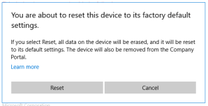 How to “Push-button reset” Windows 10 – Modern IT – Cloud – Workplace