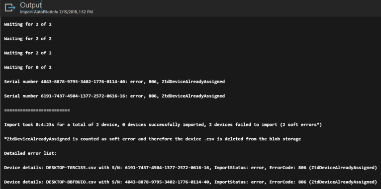 Automation of gathering and importing Windows Autopilot information ...