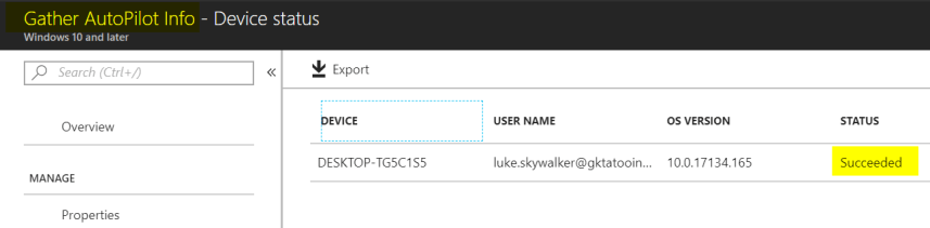 Automation of gathering and importing Windows Autopilot information ...