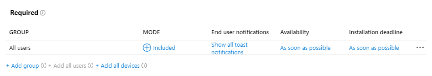 Intune application targeting for Windows 10 Win32 apps explained ...