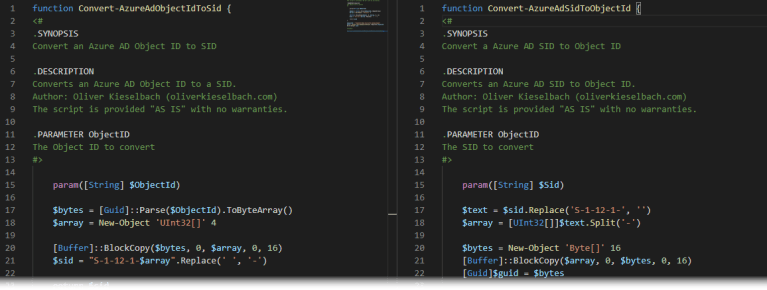 PowerShell Helpers to convert Azure AD Object IDs and SIDs – Modern IT ...