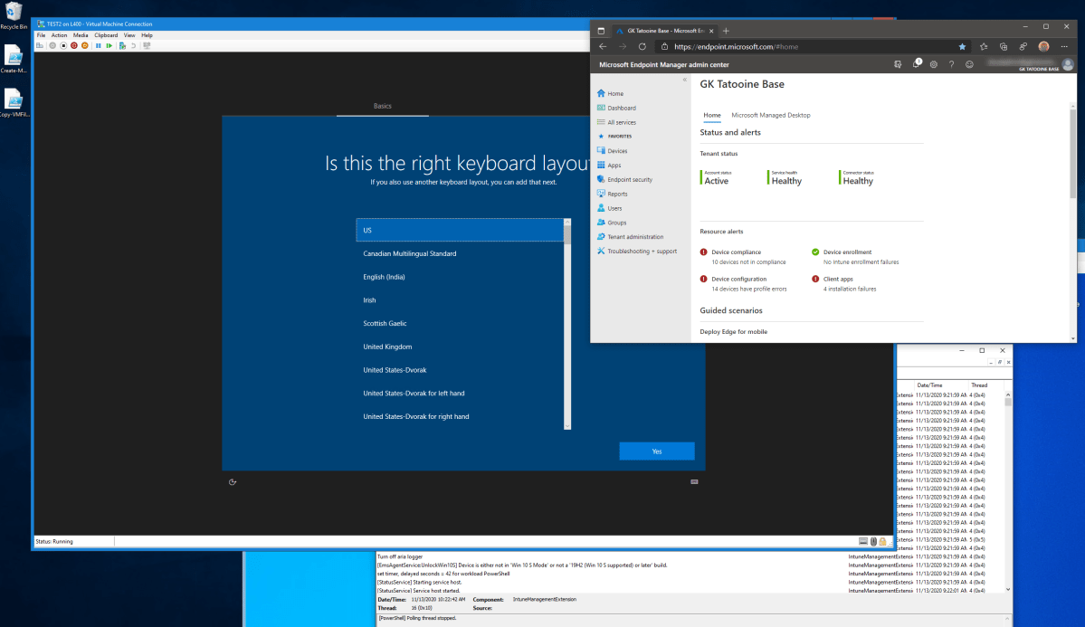 Working with Hyper-V VMs in an Intune Lab environment – Modern IT ...