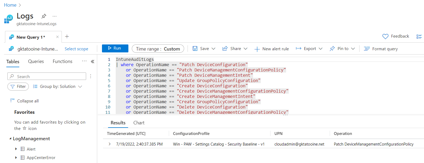 Monitoring Intune policy configuration changes – Modern IT – Cloud ...