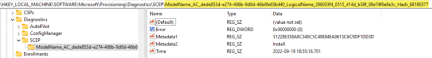 Deep dive of SCEP certificate request/renewal on Intune-managed Windows ...