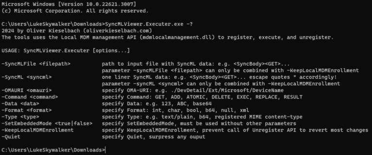MDM Local Management using SyncML Viewer – Modern IT – Cloud – Workplace