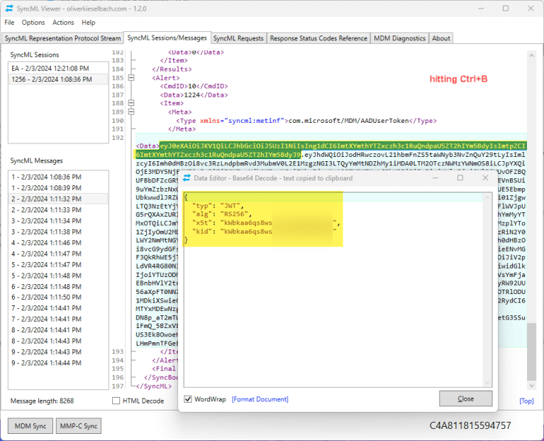 MDM Local Management using SyncML Viewer – Modern IT – Cloud – Workplace