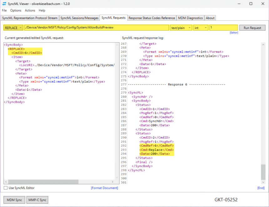 MDM Local Management using SyncML Viewer – Modern IT – Cloud – Workplace