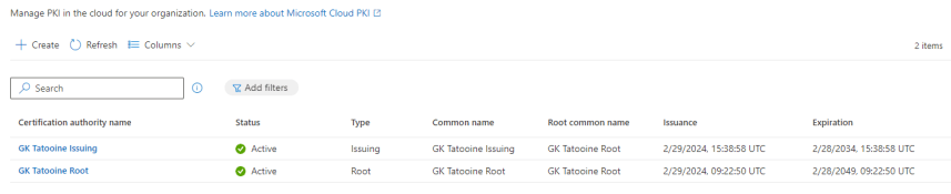 How to configure Cloud PKI certificate-based WiFi with Intune – Modern ...