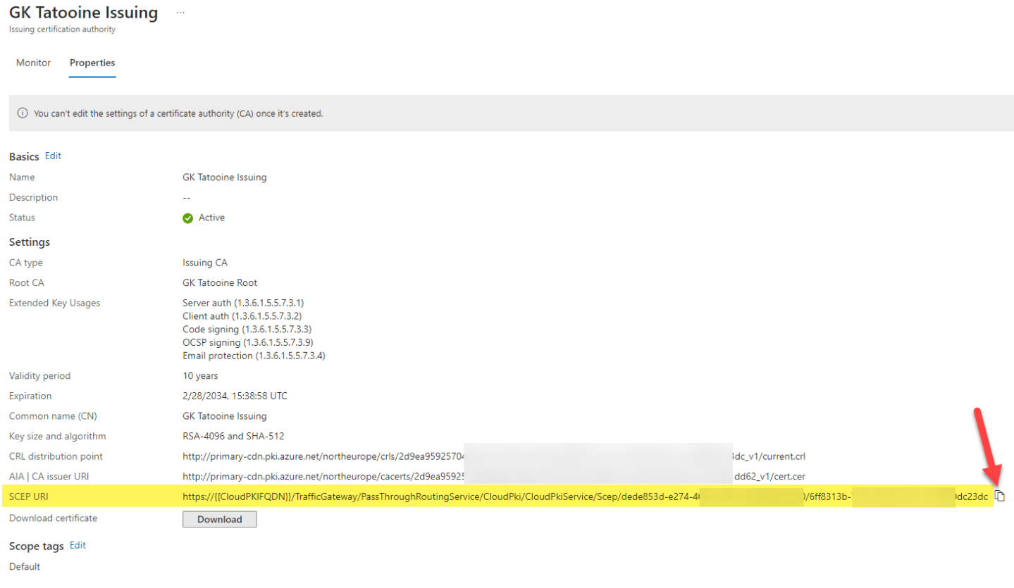 How to configure Cloud PKI certificate-based WiFi with Intune – Modern ...